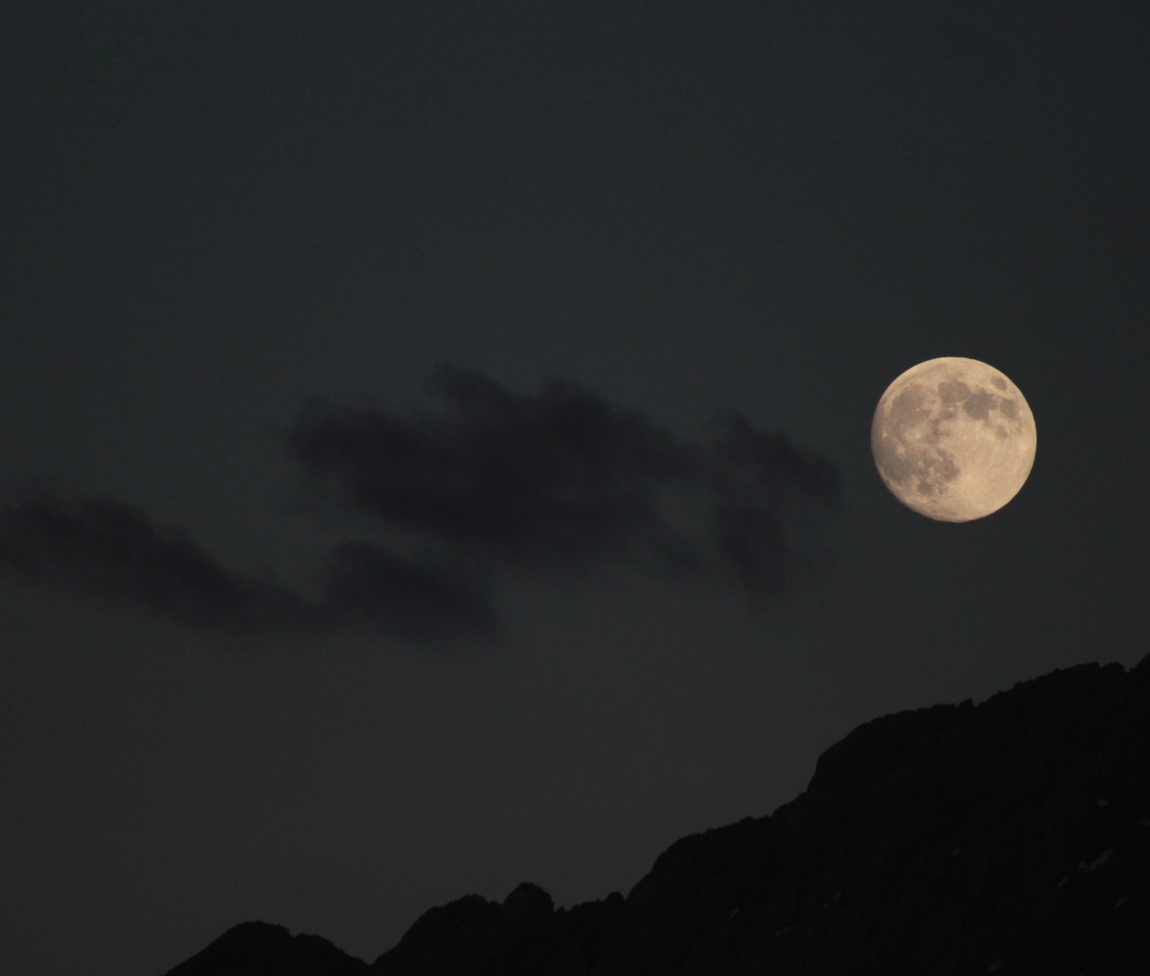 Full moon hike in Damüls