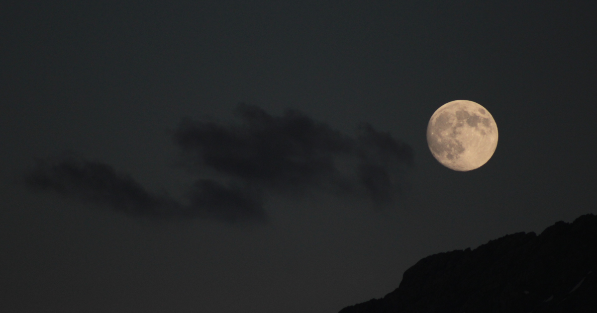 Full moon hike in Damüls