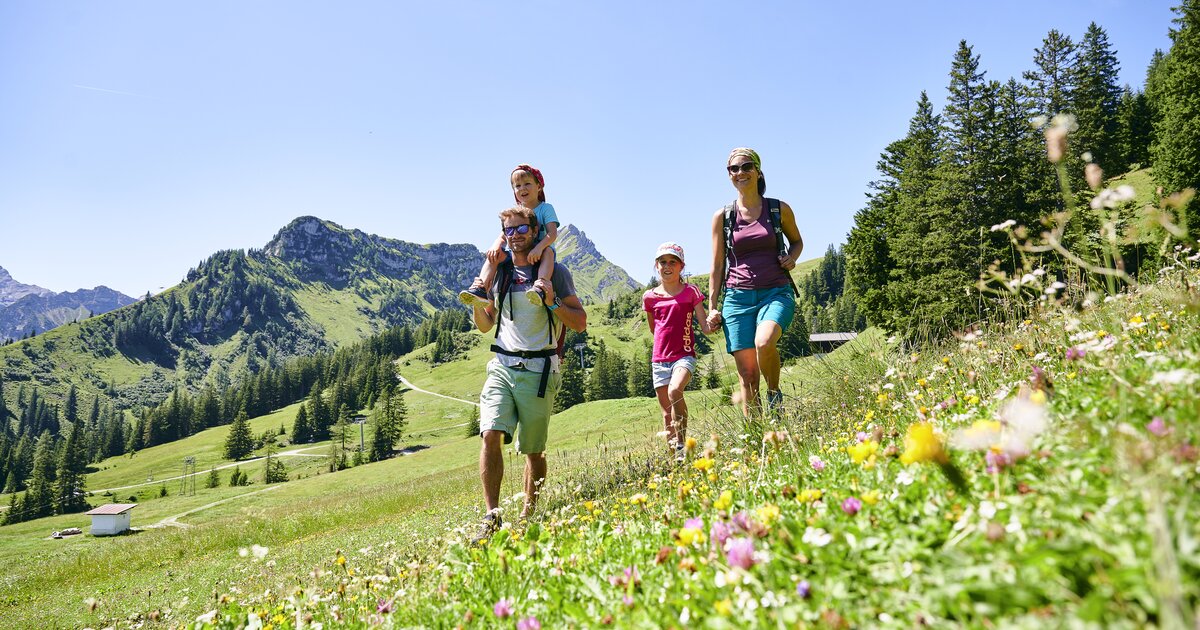 Open hiking trails
