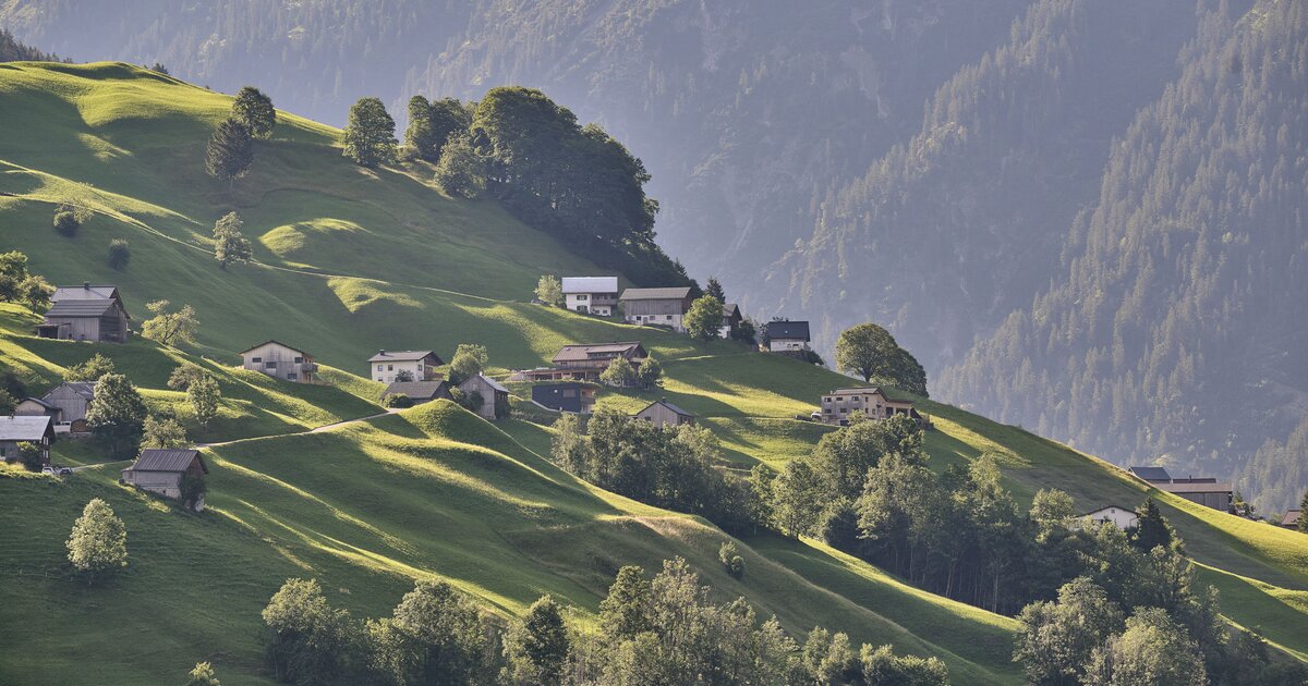 Authentic Mountain Villages in Großes Walsertal